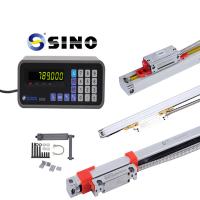 China TTL Single Axis SINO Digital Readout System DRO SDS3-1 With Transparent Cover Linear Encoder For Lathe Milling Machine for sale