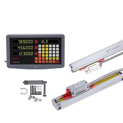 China User Friendly Three-Axis DRO SDS2-3MS Digital Reading Display And Grating Ruler for sale