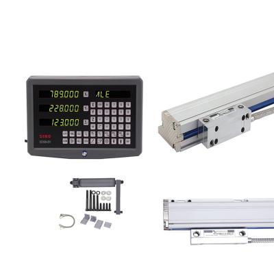 China SDS6-3VF RS232-C Output LED Lathe Machine DRO Digital Readout Kit Durable With Linear Encoder for sale