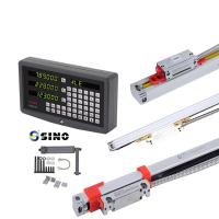China SINO SDS6-3VA 3-Axis DRO Display with KA-300 Linear Glass Scale for High Precision Measuring and Heavy-Duty Metal Construction for sale