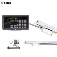 China SDS6-2V Digital Readout SINO LED Screen 2 Axis DRO System 60Hz For Milling lathe Machine for sale