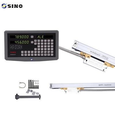 China SDS6-2V Digital Readout SINO LED Screen 2 Axis DRO System 60Hz For Milling lathe Machine for sale