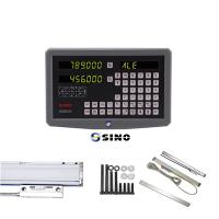 China SINO SDS6-2V Digital Readout Metal LED Digital Readout 2 Axis DRO Kits 60Hz For Milling Machine for sale