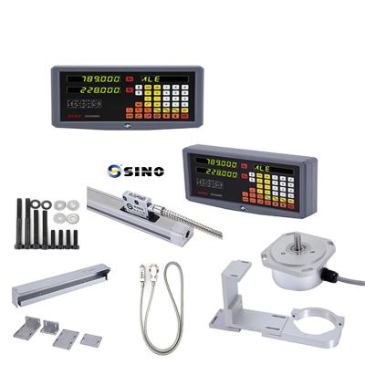 China SINO SDS2MS 2 Axia DRO Digital Readout With Linear Encoder For Lathe Milling Machine for sale
