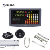 China SINO Digital Readout SDS 2MS 2-Axis Magnetic Scale Dro With Linear Encoder Kit For Milling Machines for sale