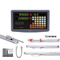 China 2 Axis SINO SDS2MS DRO Digital Readout With  Glass Linear Scale For Lathe Milling Machine for sale