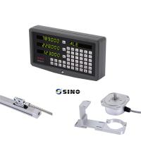 China 3 Axis DRO Kit SINO SDS6-3V Digital Readout System With Linear Scale TTL Signal Output For Lathe Machine for sale