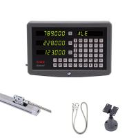 China SDS6-2V SINO Dro 2 Axis Digital Readout System Kit With Linear Encoder For Lathe Milling Machine for sale