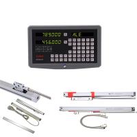 China SDS6-2V SINO Digital Readout System Dro 2 Axis  With Glass Linear Scale Ruler  For Lathe Mill for sale