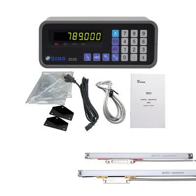 China SINO SDS3-1 Single Axis Digital Display System Kits Glass Linear Encoder Scale For Lathe Milling Grinding Machine for sale
