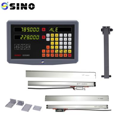 China SINO Linear Scale RS422 Signal 2 Axis Digital Readout Dro SDS2MS For Lathe Machine for sale