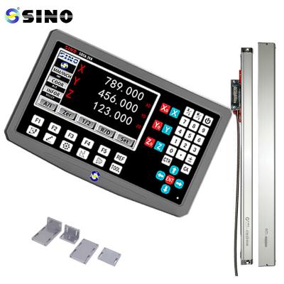 China SINO SDS6-3VA Digital Display Meter Set Grating Ruler OEM Available IP64 Protection for Milling/Lathe Machines RS-232 Serial for sale