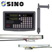 China 100V-240V Metal LED Lathe Machine DRO 2 Axis Resolution 0.005mm for sale