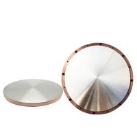 China Manufacturer Of Silver Sputtering Target Materials 99.95% Round Sputtering Target Sliver Sheet for sale