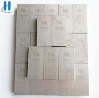 China Pure Niobium Cube Niobium Metal 99.99 Pure Niobium Lump Ingot For Industry for sale