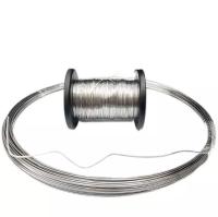 China Factory Price Supply 0.03 - 1mm Pure Titanium Wire Gr1Gr2 Titanium Wire for sale