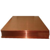 China 99.99% Pure Copper Sheet C1100 C12000 C10100 C12000 Copper Plate Price Per Kg for sale