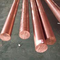 China Chrome Alloy Parts Zirconium Copper Round Bar CuCrZr Copper Hardness C18150 Copper Bar/Plate/Disk for sale