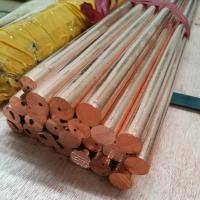 China Chrome Alloy Parts Zirconium Copper Round Bar CuCrZr Copper Hardness C18150 Copper Bar/Plate/Disk for sale