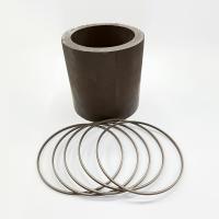 China PTFE Bronze Seal Materials Wear Resistant Forl Teflon Tube for sale