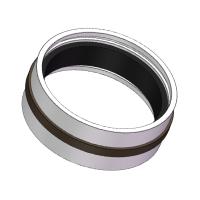 China Hydraulic Cylinder Piston Seals 0-45MPa Outer Seal Double Acting for sale