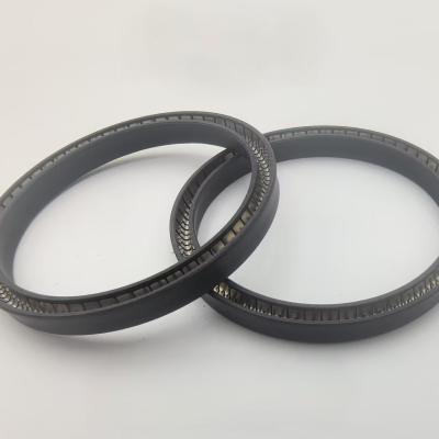 China Low Friction Spring Seals Stick Free Spring Loaded Shaft Seals For Hydraulic System for sale