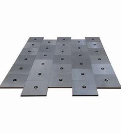 China Black Metal Tile Absorber Ferrite Tile for Superior Sound Absorption and Noise Reduction for sale