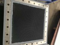 China 4.8mm 300x300Mm Steel EMI Honeycomb Air Vents Panel For Mrictxray Room rf shielding room emc chamber anechoic chamber for sale