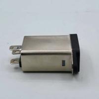 China Ac Single Phase RFI EMI Filter 10a rf shielding room emc anechoic chamber for sale