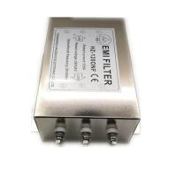 China Plug In 120A Intput 55kw Frequency Inverter EMI Filter 3 Phase emc anechoic chamber and rf shielded room for sale