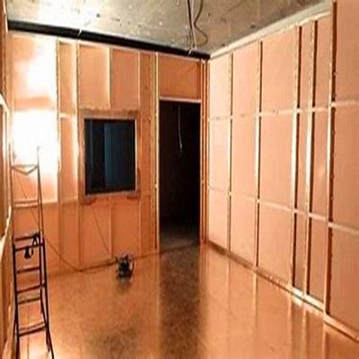 China Rf Cage Mri Shielding Room Rf Faraday Cage Shielding Test Radio Frequency emc anechoic chamber for sale
