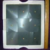 China Radio Wave Semi Anechoic Chamber Ferrite Tile Absorber Sheets emc anechoic chamber rf shielding room for sale