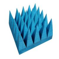 China Emc Rf Absorbing Material Foam Microwave Absorbing Sheet For Shielding Room emc anechoic chamber for sale