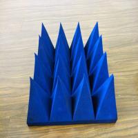 China Electrical Microwave Rf Absorber Foam Pyramidal For EMC Testing Room And RF Box rf shielding room emc anechoic chamber for sale