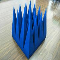 China Flexible Foam Sheet Broadband Microwave Absorber rf sheilding room emc chamber anechoic chamber for sale
