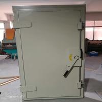 China Galvanized Steel Anechoic Chamber Rf Faraday Cage Door 1.2m 900x1900mm for sale