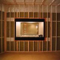 China mri rf window 1.2mx0.9m rfi windows rf shielded room emc anechoic chamber for sale