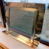 China mri rf window 1.2mx0.9m rfi windows rf shielded room emc anechoic chamber for sale