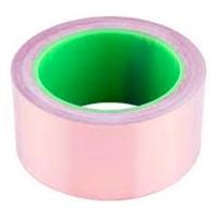 China Double Sided 2 Inch Wide Adhesive Conductive Copper Foil Tape Strip 0.06mm rf shielded room for sale