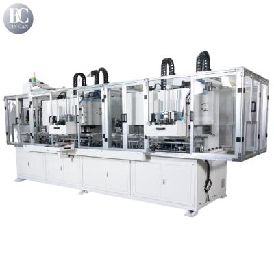 China Square Metal Thinner Cans Making Machine Automatic High Speed 35cpm for sale