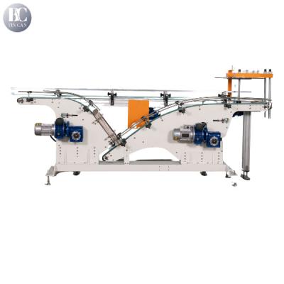 China Standing Tin Can Conveyor Food Cans Magnetic Vertical Cans Turnover Equipment for sale