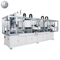 China Automatic 1gallon Food Oil Cans Making Machine 40cpm Rectangular Chemical Cans Integrated Machine for sale