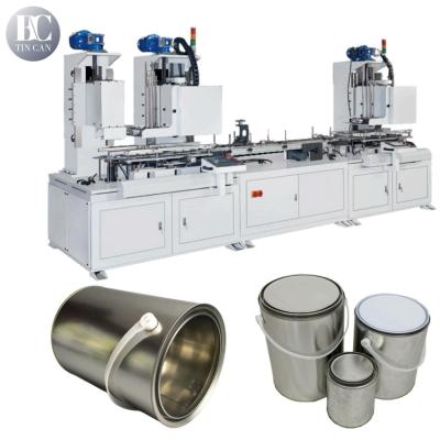 China 60cpm Automatic Tin Makine Machine for Chemical Cans Industry for sale