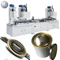 China Car Paint 4Liter Round Cans Making Machine D158 Automatic Cans Equipment 35cpm for sale