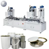 China Wood Coating 1gallon Metal Tin Making Machine 40cpm D158 Components for sale