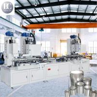 China 40cpm Empty Tin Cans Production Line D165 4liter Round Cans With Handle Making Machines for sale