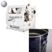 China UN Industrial Tin Cans Bucket Sealing Machine 30CPM Height 250mm 450mm With PLC Control  for sale