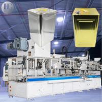 China Nut Tin Package Making Machine 30cpm Dried Fruit Metal Tin Container Making Machine for sale