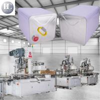 China Olive Oil Square Cans Making Machine 15liter 20liter 25liter High Speed Flanging Sealing Machines Food Grade for sale
