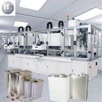 China 40cpm High Speed Empty Paint Tin Can Making Machine OEM Integrated Oblong Cans Production Line for sale